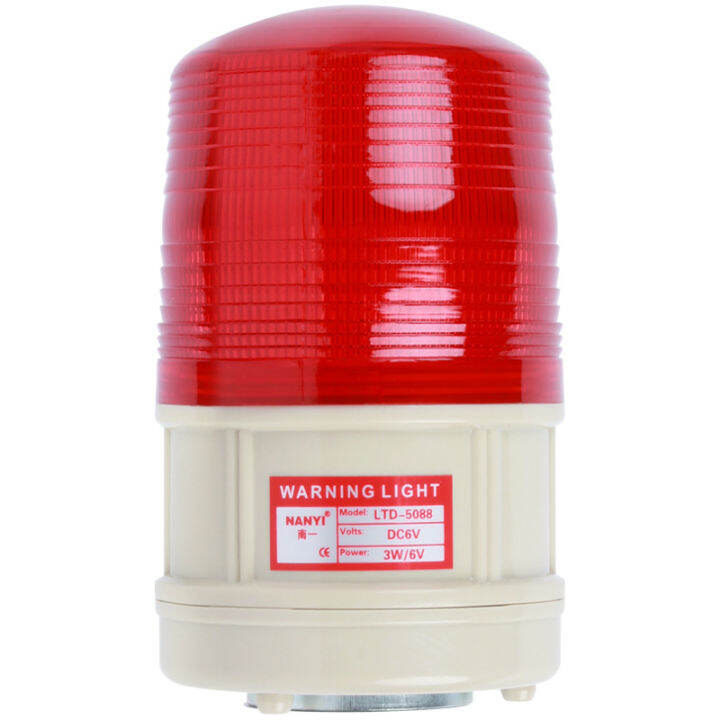 Battery Powered LED Flashing Light Lamp Alarm Lamp for Outdoor Warning ...