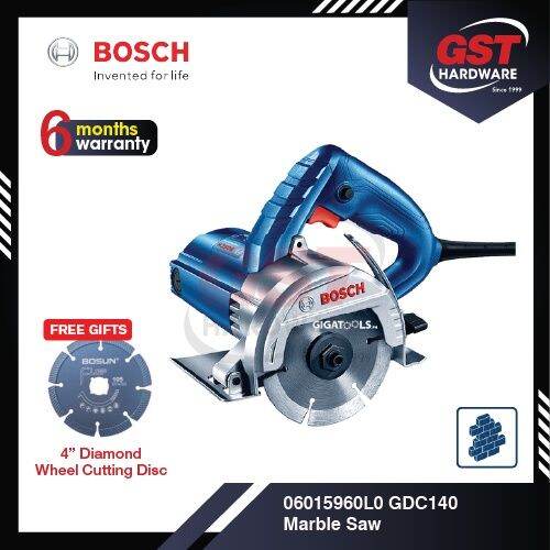 Bosch Marble Saw Cutter Machine 4" GDC 140 Professional Tile Cutting ...