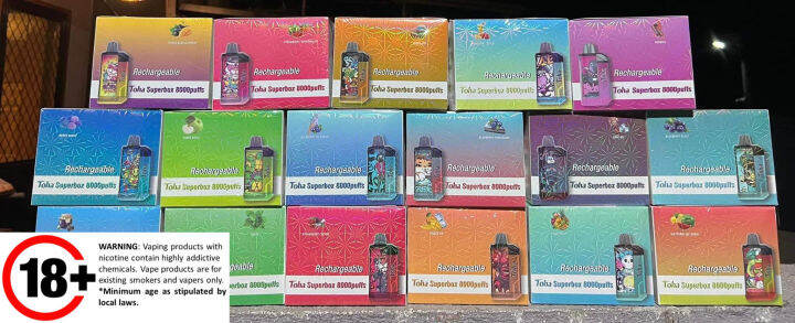 Toha Super 8000 Puffs 8k Dispo | Lazada PH