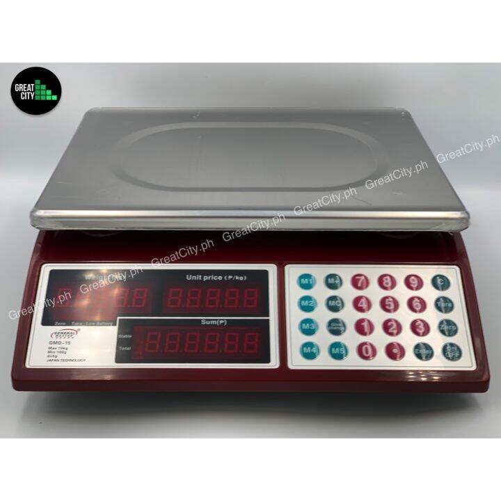 General Master Digital Weighing Scale 15 Kg. | Lazada PH