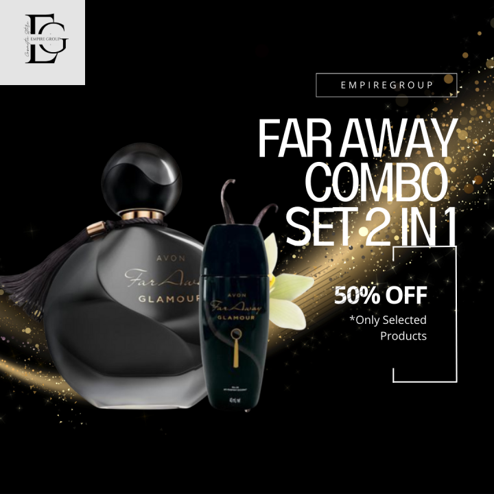E.G [Perfume Viral] Ready Stock!!! AVON Far Away Glamour Eau de Perfume ...
