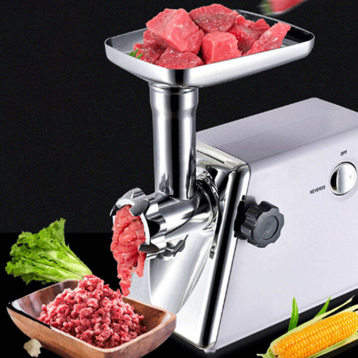 Heavy Duty Max Powerful Electric Meat Grinder Home Sausage Stuffer ...