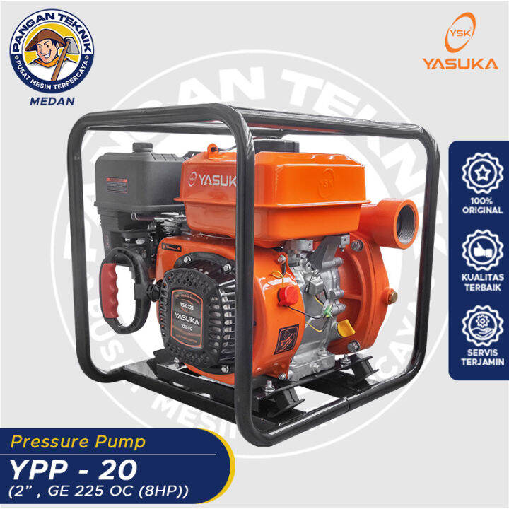 WATER PUMP IRON YPP 20 | POMPA AIR PEMADAM YPP20 YASUKA OC | Lazada Indonesia