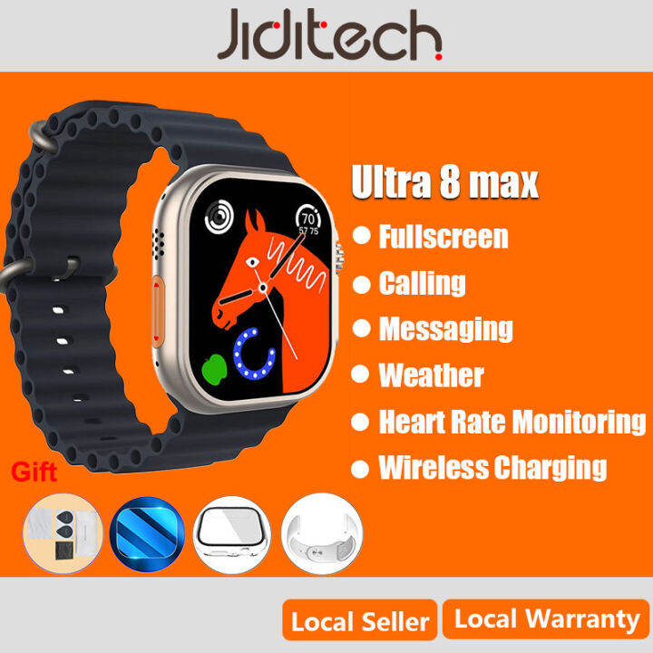 Jiditech Ultra 8 Max/F81 Smart Watch Series 8 Sports Watch Bluetooth ...