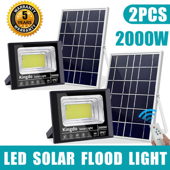 【2 PCS】45W 200W 500W 1000W 2000W Solar Light Promo Sale Solar Lights ...