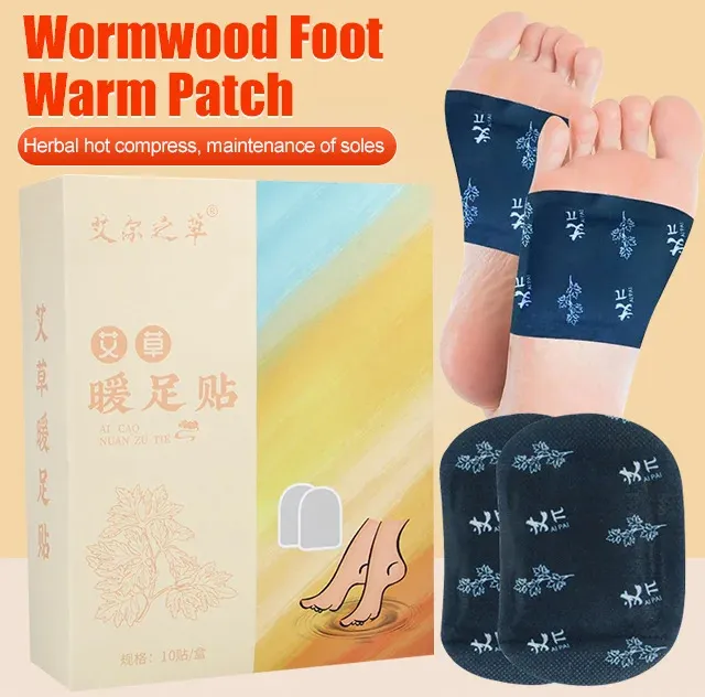 greatfunny 10PCS/BOX Wormwood Foot Warm Patch | Lazada PH