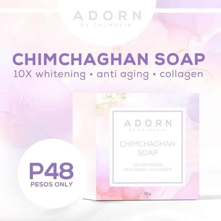 Adorn by Calmskin Chimchaghan Soap 70g | Lazada PH