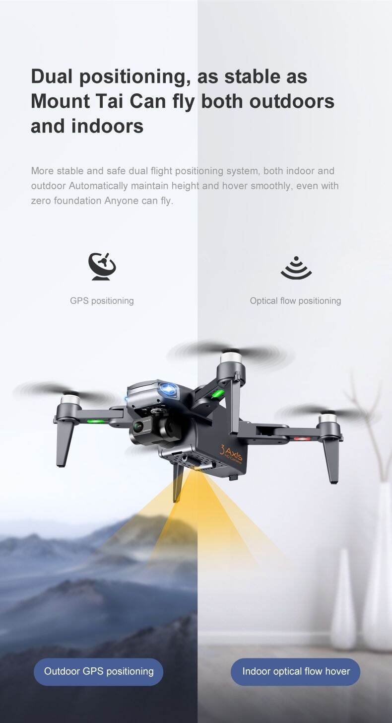 Quadcopter Drone 3 Axis Gimbal 4k Camera 3 Axis Brushless Drone Gimbal ...