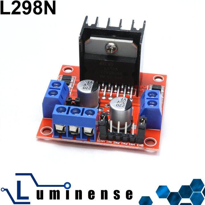 [Luminense] L298N Driver Dual H Bridge DC Stepper Motor Controller Board Arduino Module Arduino ...