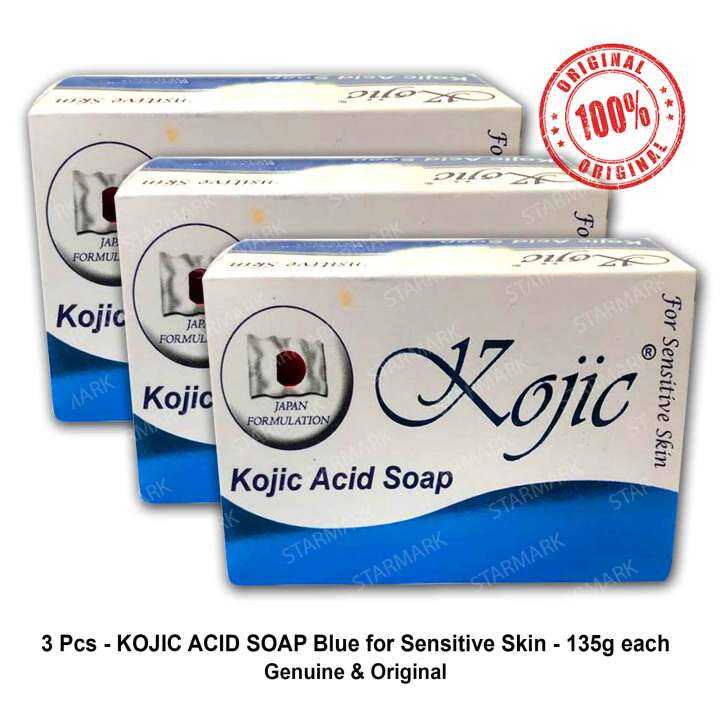 Kojic Soap Blue for Sensitive Skin by Sutla, Kojic Acid Soaps, Japan ...
