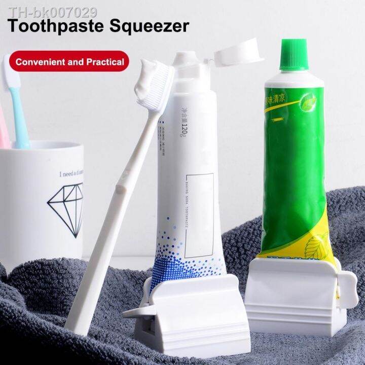 Bathroom Accessories Set Rolling Toothpaste Squeezer Tube Toothpaste ...