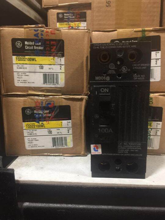 GE Circuit Breaker TQD 100A - 225A 2 Pole Bolt On | Lazada PH