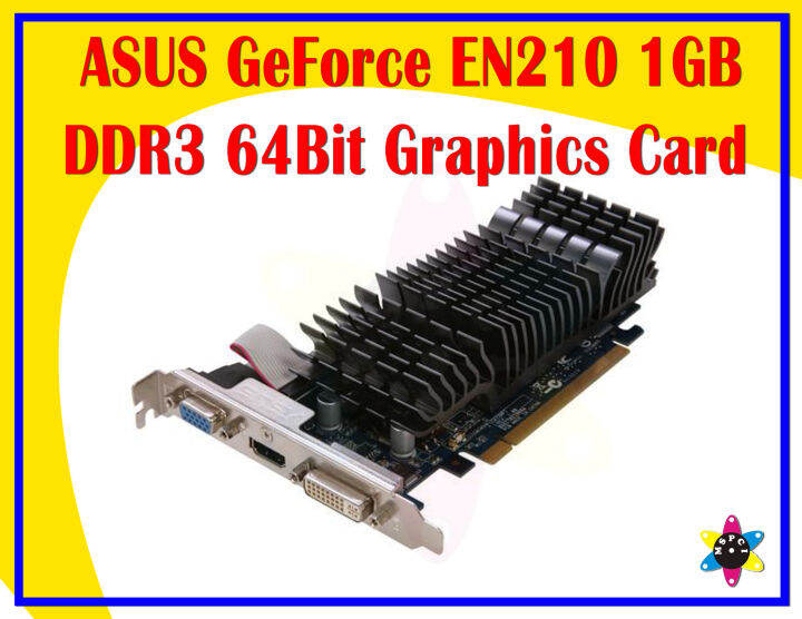ASUS GeForce EN210 1GB DDR3 64Bit Graphics Card (Used) | Lazada PH