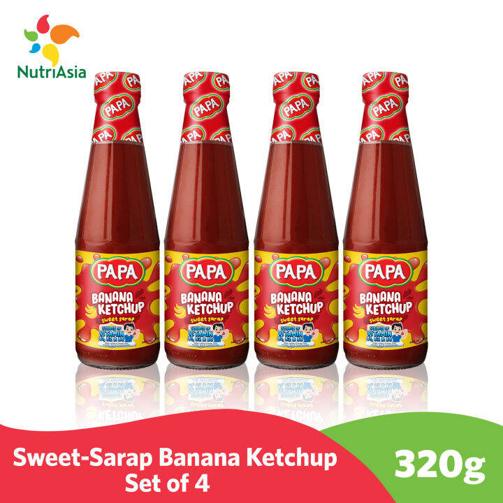 Papa Sweet-Sarap Banana Catsup 320g - Pack of 4 | Lazada PH