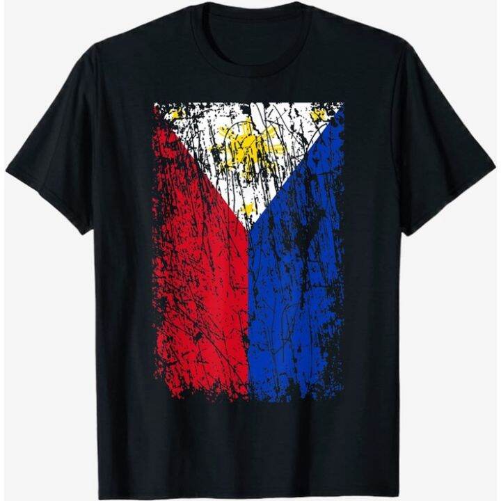 PHILIPPINES FLAG FILIPINO PINO PINAY PRIDE MANILA CEBU Cotton T-shirt ...