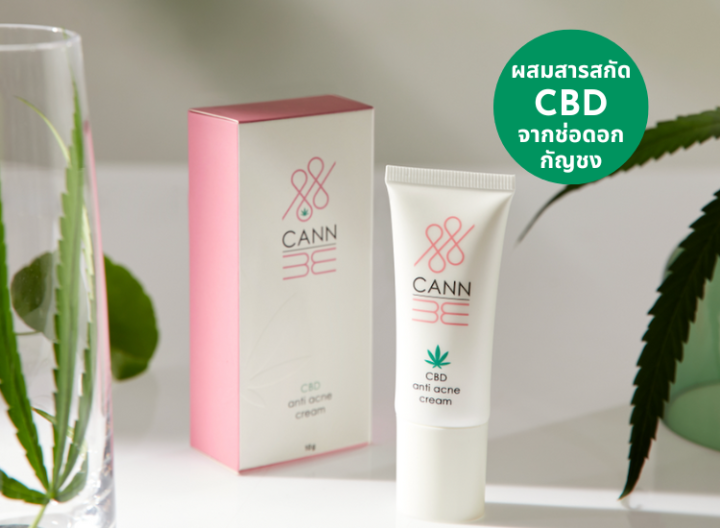 ครีมแต้มสิว CBD anti acne cream – CannBE (แคนน์บี) | Lazada.co.th