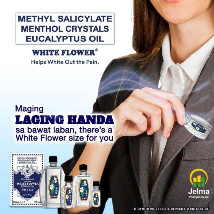 White flower Oil No.4 (1 x 2.5 mL) | Lazada PH