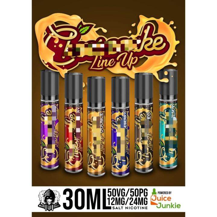 Cheesecake Line Up 30ml Salt nic Legit Juic12-24mg Juice Junkie | Lazada PH