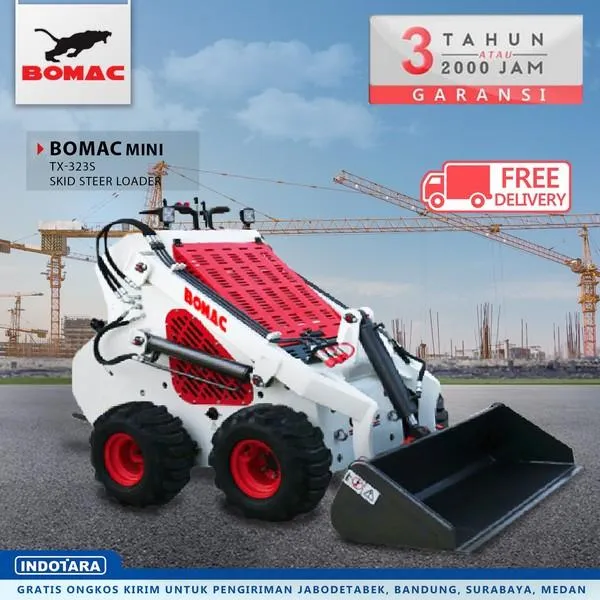 Bomac Mini SSL Skid Steer Loader TX323S | Lazada Indonesia