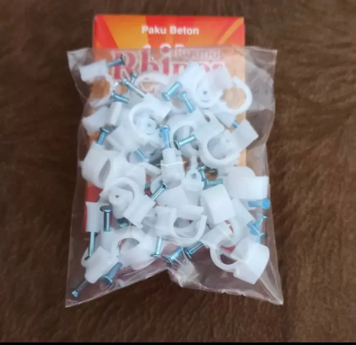 Klem Kabel Listrik Asli Paku Beton NO 10 isi 50 pcs | Lazada Indonesia
