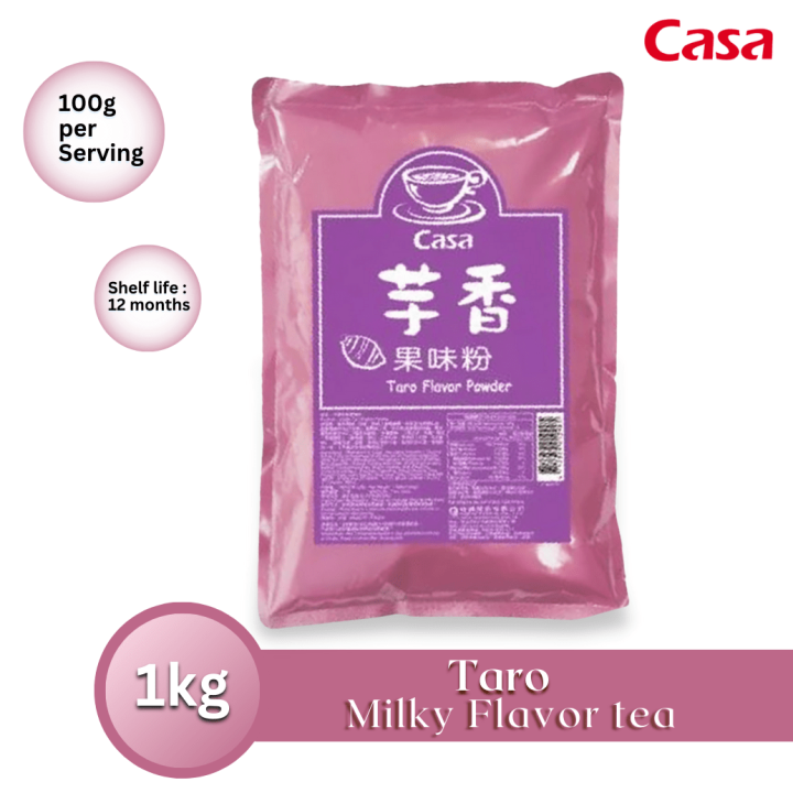 CASA Taro Powder Milky Flavor Tea 1kg | Lazada PH