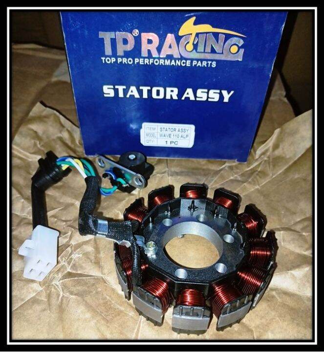 STATOR ASSY WAVE 110 ALPHA TP RACING JAPAN | Lazada PH