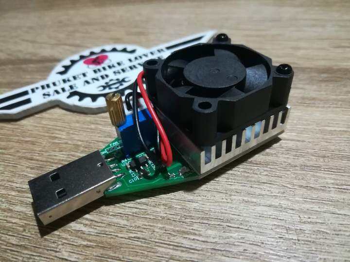 USB Load tester ตัวทดสอบแบตเตอรี่ หน้าจอดิจิตอล ตัวจำลองการใช้กระแสของ ...