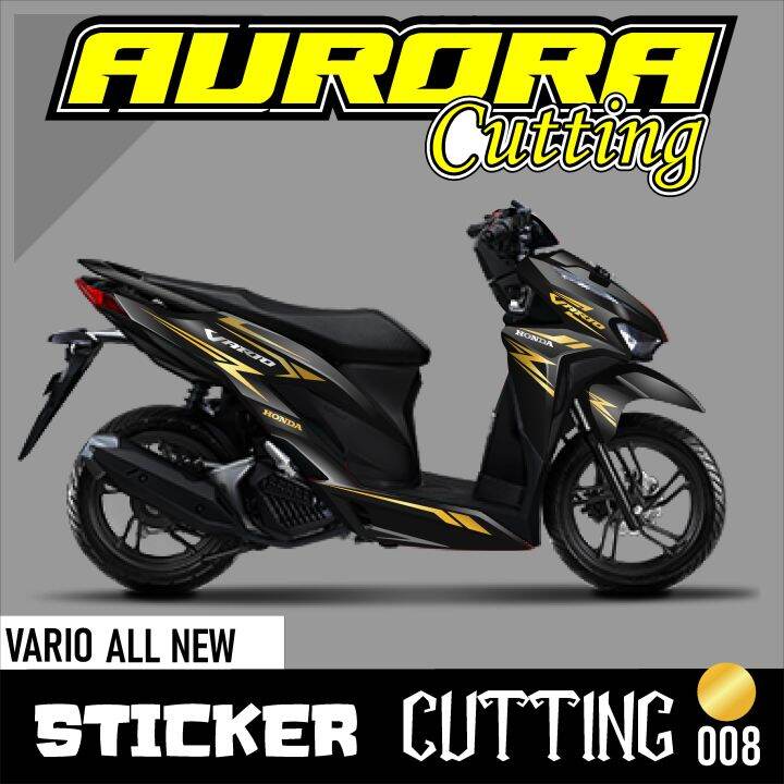 Cutting Sticker Vario 150 & 125 - Aksesoris Motor Stiker Honda Vario New Schotlite Cutting ...