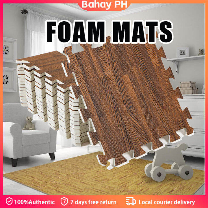 Baby Foam Crawling Mat Kids Puzzle Mat Interlocking Exercise Tiles Rugs ...