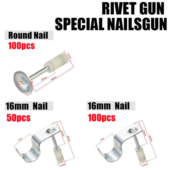 Mini fire nail pipe card integrated nail ceiling integrated nail | Lazada