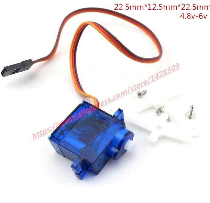 1 Set Micro Servo Motor 4.8v-6v For Robot Rc Helicopter Airplane ...