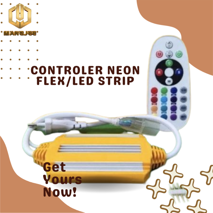 CONTROLER NEON FLEX/LED STRIP RGB AC 220V (4 PIN)/ FLASHER NEON FLEX ...
