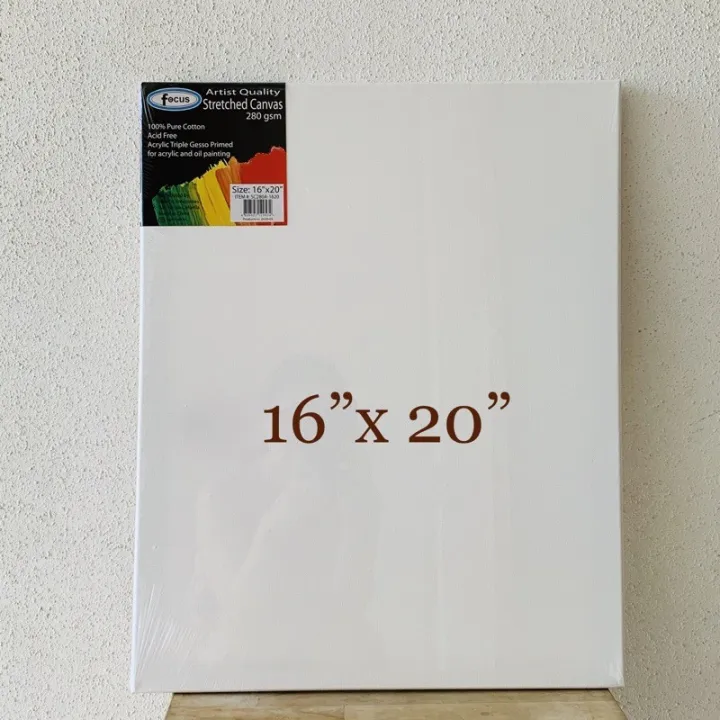 [16x20] Focus Stretched Canvas (280gsm) | Lazada PH