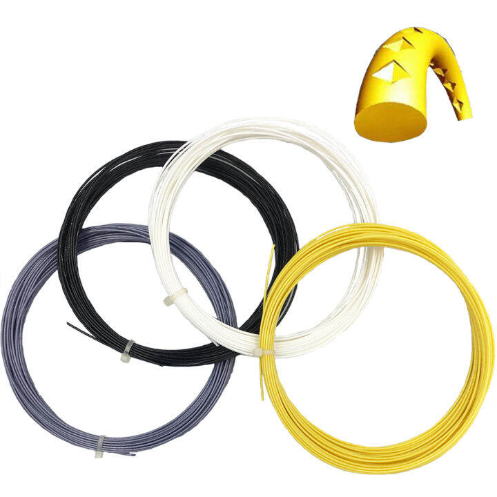 ALU Power Roughไม้เทนนิสStringโพลีเอสเตอร์12Mหยาบ16G | Lazada.co.th