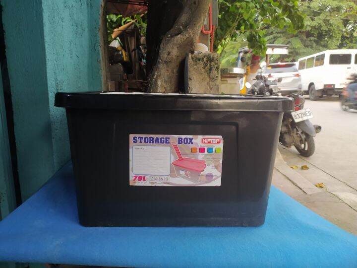 70 liters storage box (with wheels) | Lazada PH