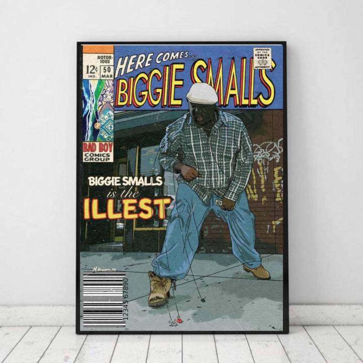 biggie smalls rapper wall poster A3 A4 A5 | Lazada PH