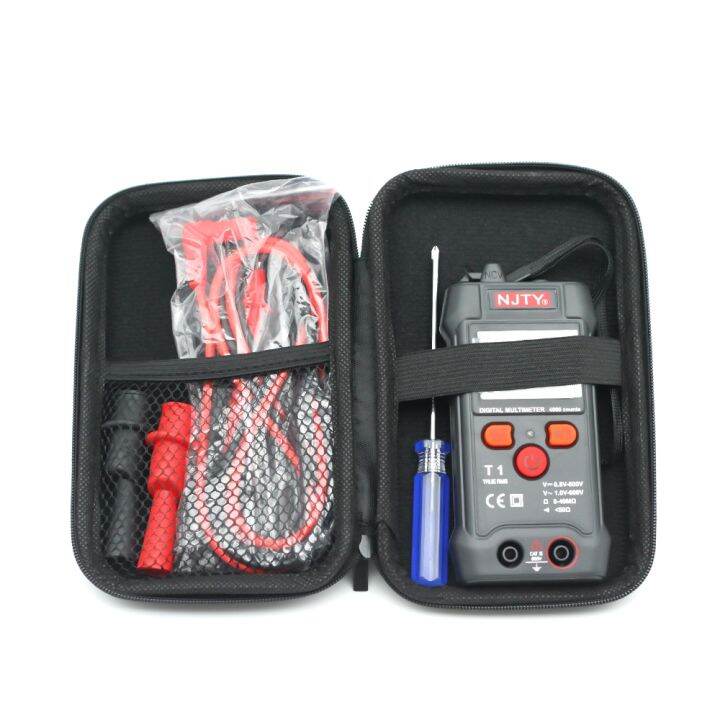 Digital Multimeter Bag Tools Bag Test Leads Storage Box Portable ...