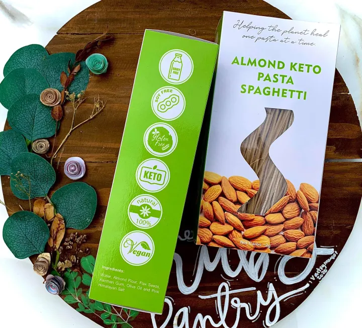 The Ruby Pantry - Almond KETO Pasta - Spaghetti (Plant-based, Vegan ...