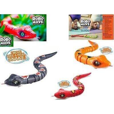 {ORIGINAL} ZURU ROBO ALIVE SLITHERING ROBOTIC SNAKE SERIES 2 (25235 ...