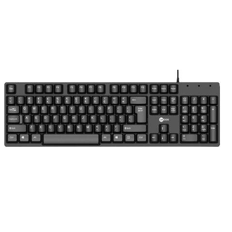 USB KEYBOARD LECOO (KB101) BLACK BY LENOVO | Lazada.co.th