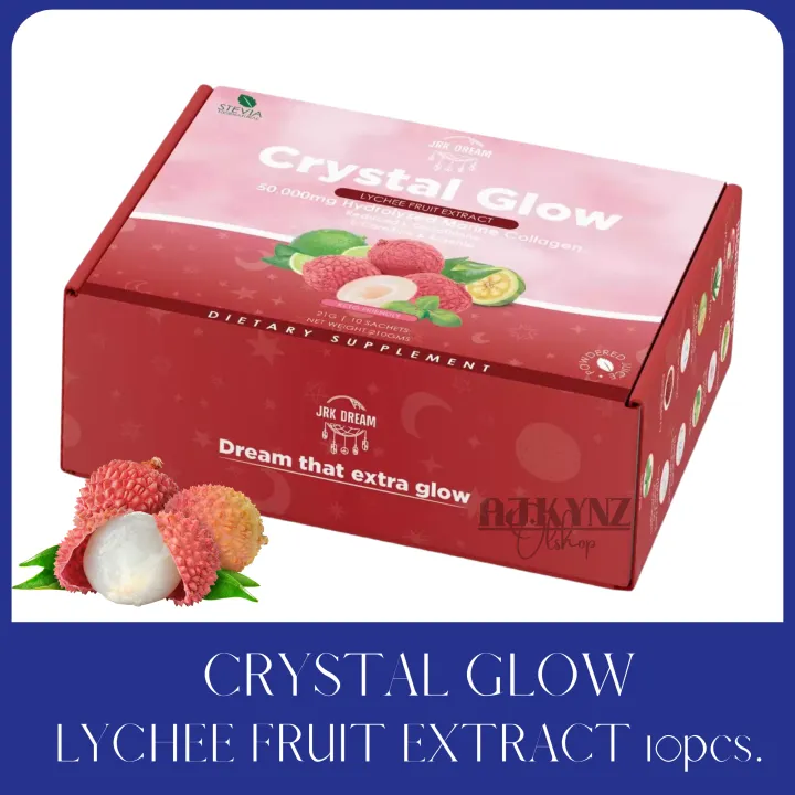 Crystal Glow Collagen + Slimming Drink 10sachets/Box 210g JRK Dream | Slimming | Collagen ...