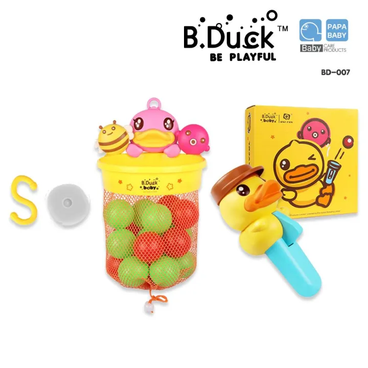 B.Duck ของเล่นเสริมพัฒนาการ เครื่องยิงลุกบอล รุ่น BD-007 | Lazada.co.th