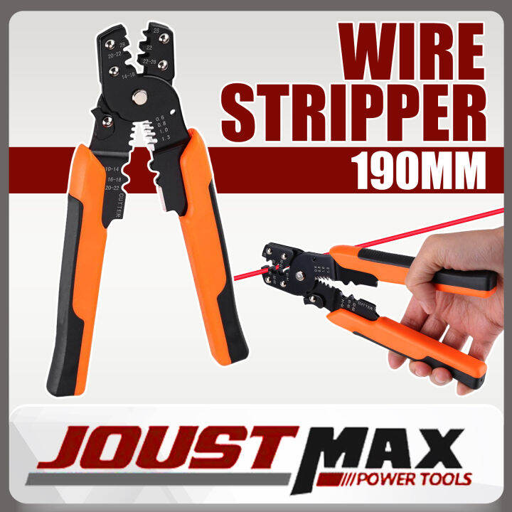 7" MULTI-FUNCTIONAL WIRE STRIPPER CRIMPING PLIER PLIERS CUTTER WAYAR ...
