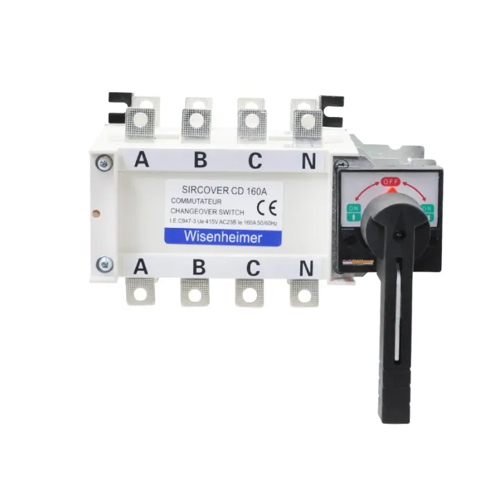 Change Over Switch 4P 160A COS Ohm Saklar Manual 160 Amper Wisenheimer ...