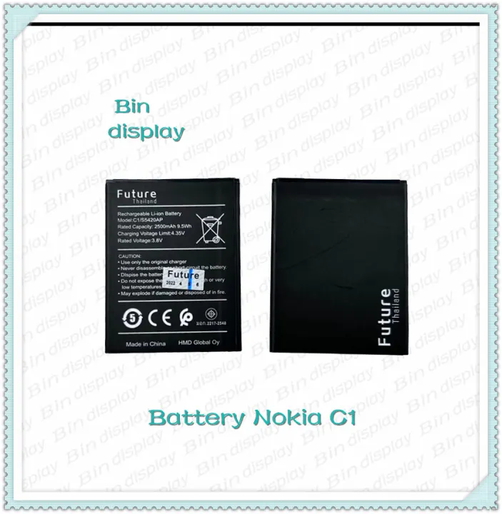 Batt Nokia C1 อะไหล่แบตเตอรี่ Battery Future Thailand For Nokia C1 ...