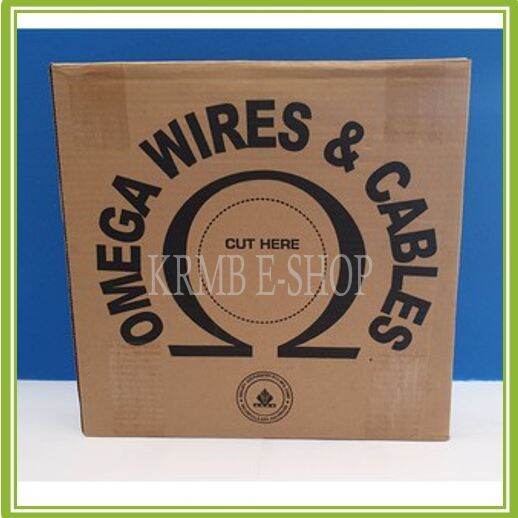 OMEGA PDX NON-METALLIC ( 12/2C 2.0MM/2C 75M ) WIRE 99.99% PURE COPPER ...