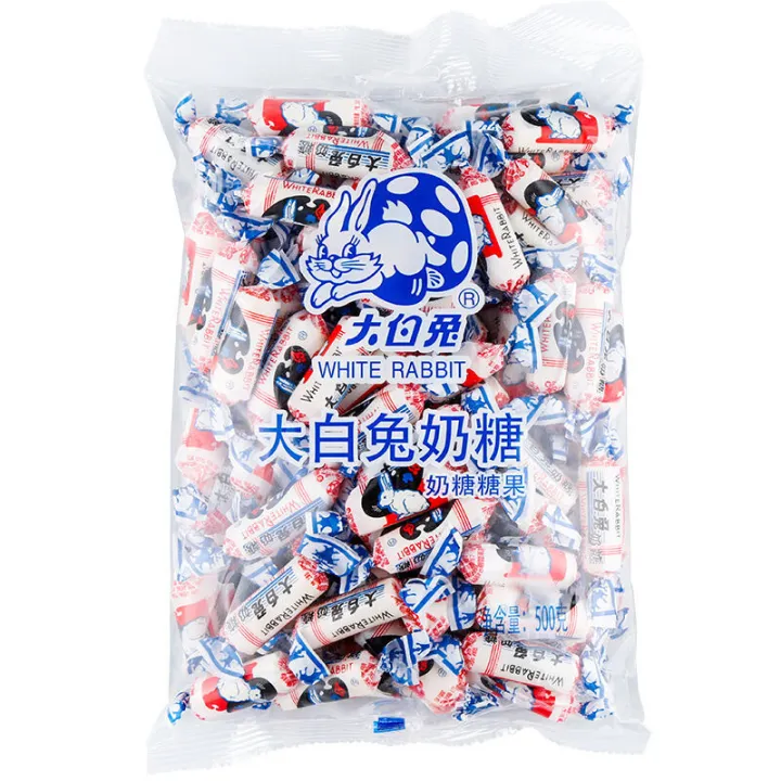ZEJUN White Rabbit Toffee Snacks 500g Original Bag | Lazada