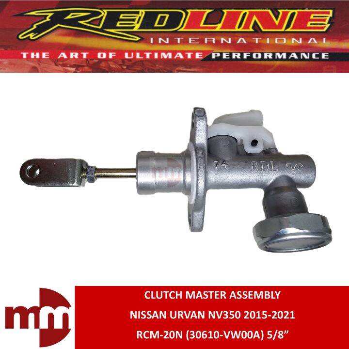 REDLINE Clutch Master Assembly for NISSAN URVAN NV350 2015-2021 (30610 ...