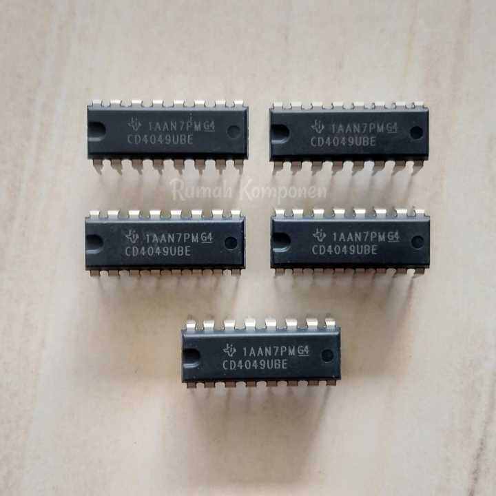 IC CD4049 CD4049UBE TEXAS ORIGINAL | Lazada Indonesia