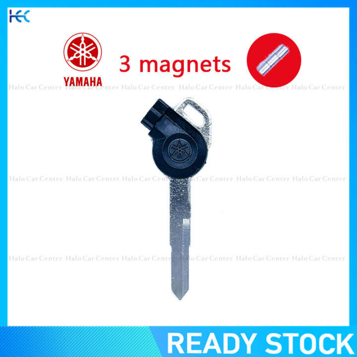 【Ready stock】Blank Key for YAMAHA MIO I 125/NMAX HCS-with 3 magnets ...